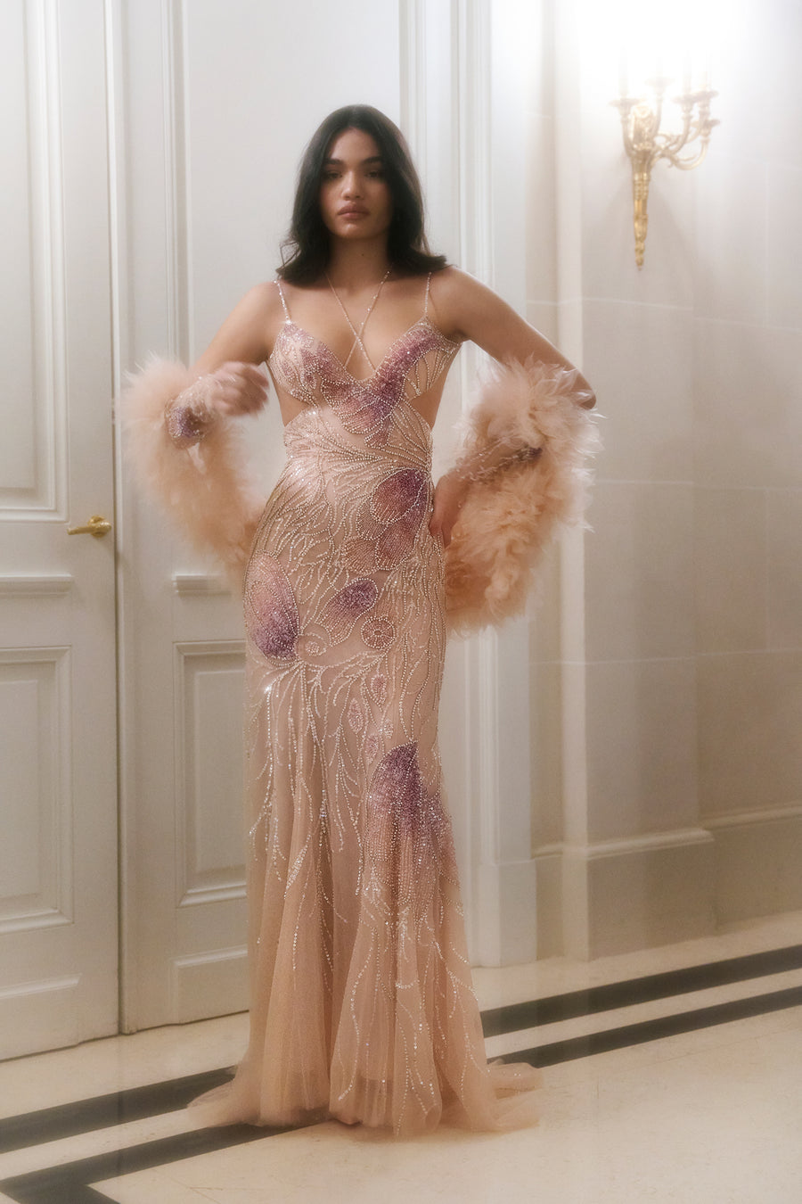 Papillon Gown – Waad Aloqaili